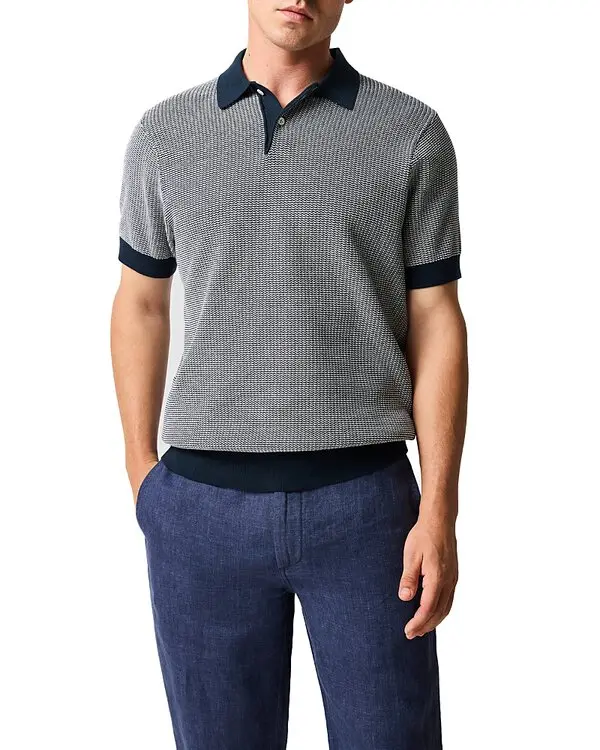 Rodd & Gunn Nicholls Patterned Polo