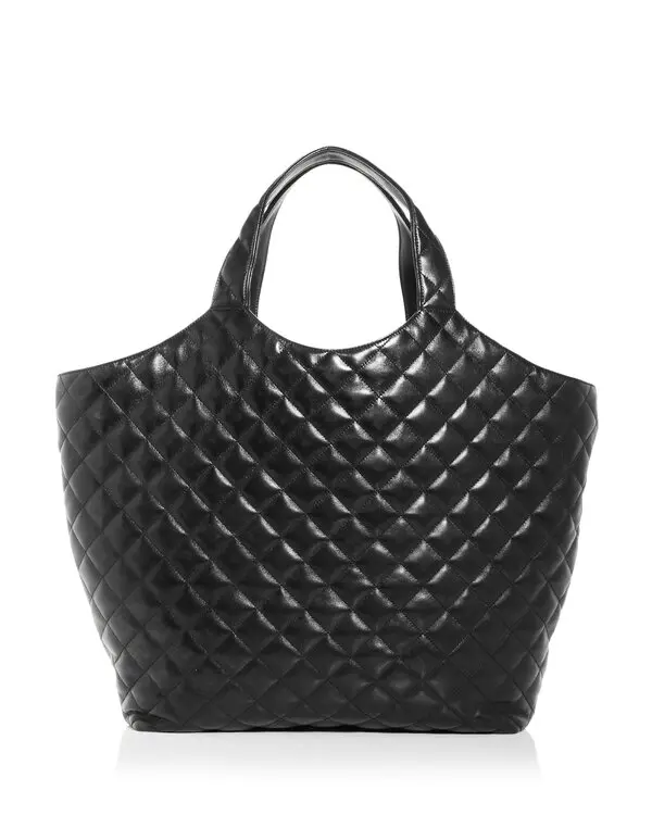 Saint Laurent Icare Maxi Shopping Bag - Black/bronze