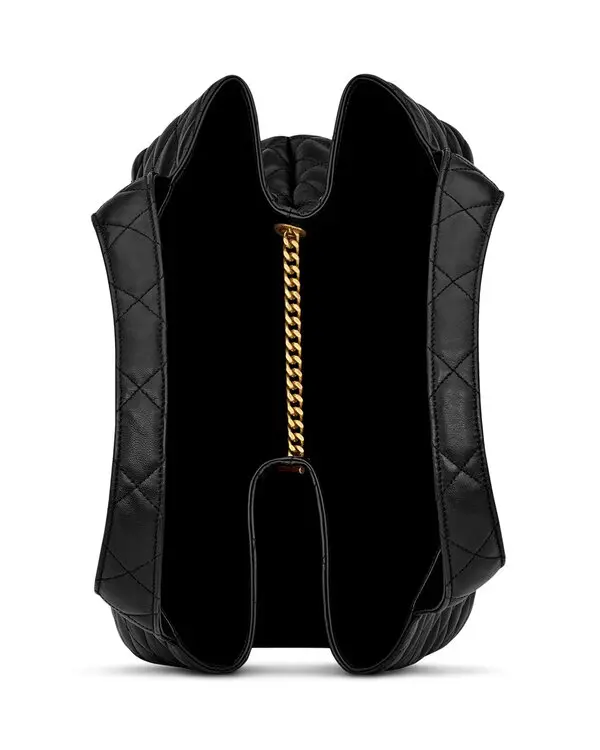 Saint Laurent Icare Maxi Shopping Bag - Black/bronze