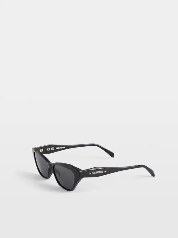 Zadig&Voltaire Acetate Sunglasses - Black