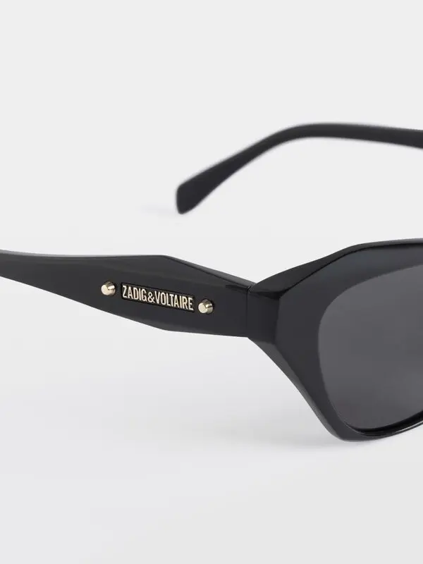 Zadig&Voltaire Acetate Sunglasses - Black