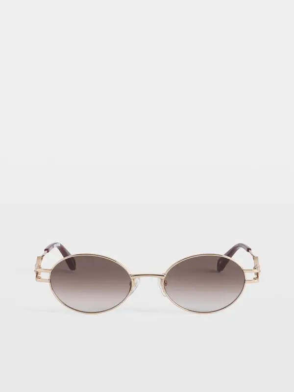 Zadig&Voltaire Metal Sunglasses - Cognac