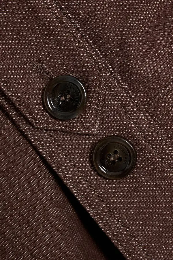 Max Mara Carpa Cropped Denim Jacket
