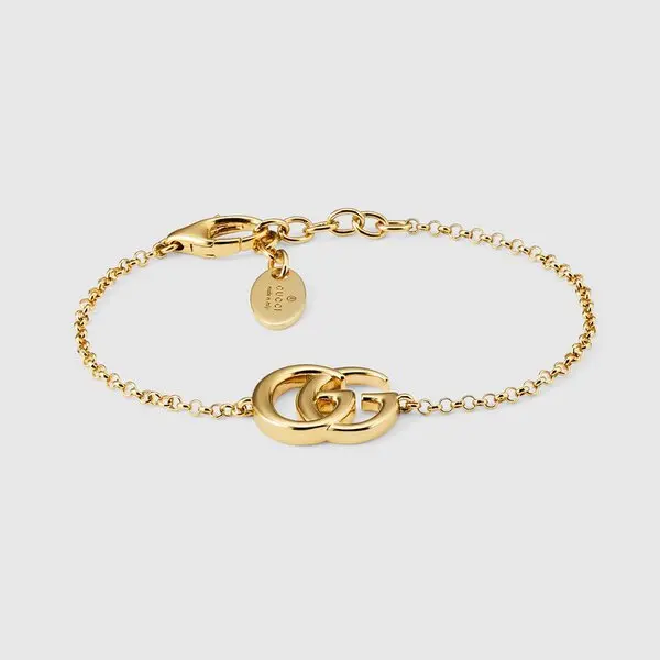 Gucci Gg Marmont Chain Bracelet - Gold-toned Metal