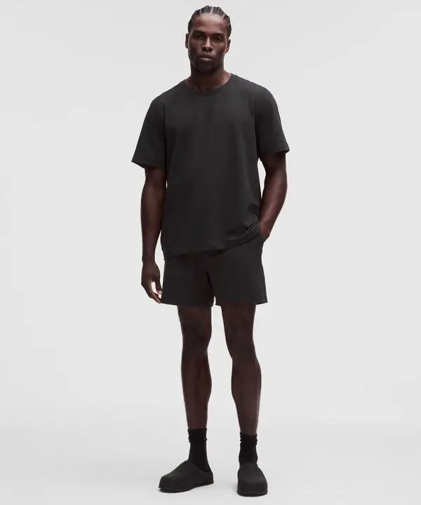 Lululemon Mesh Soft Jersey Short 5 - Black