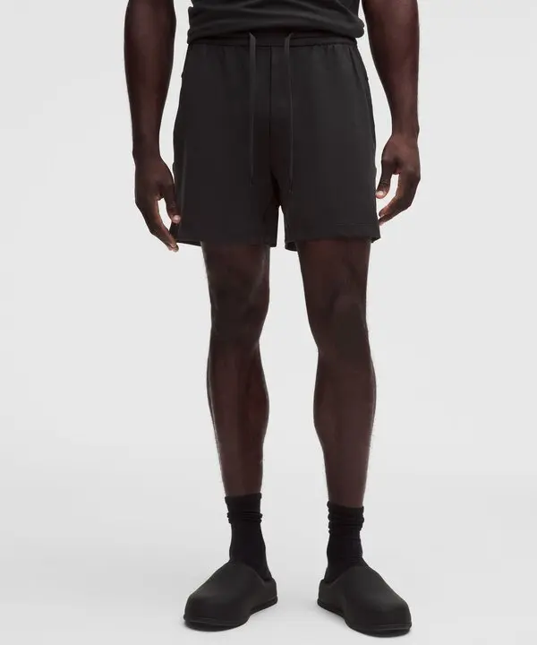 Lululemon Mesh Soft Jersey Short 5 - Black