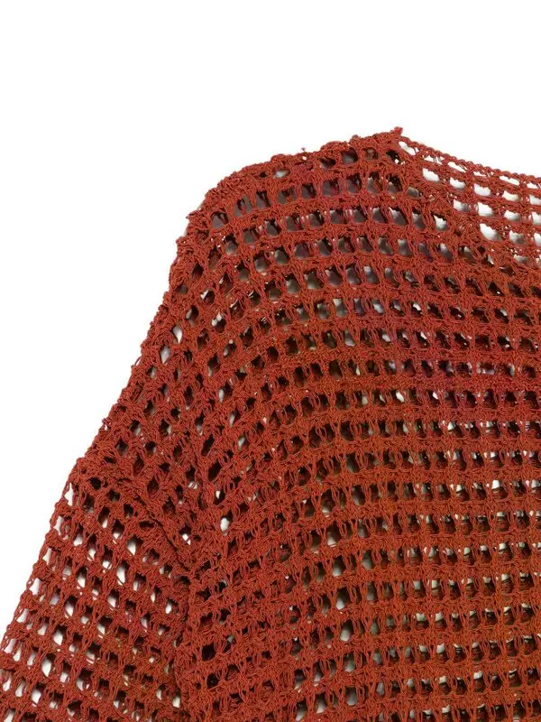 ROBERTO COLLINA Open-knit T-shirt