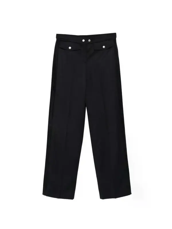 Alexander McQueen Buttoned Trousers - Black