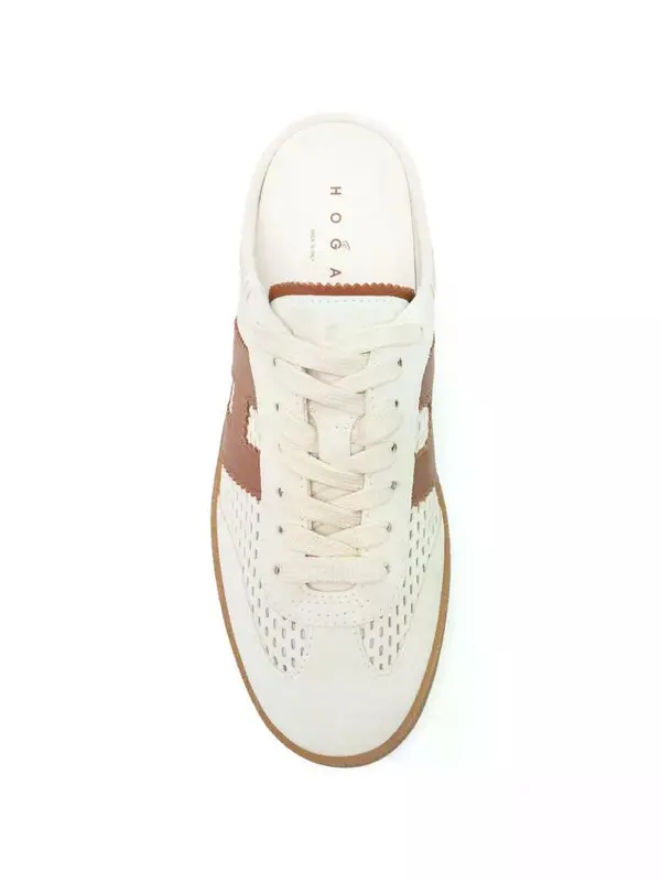 Hogan Platform Mules - Neutrals
