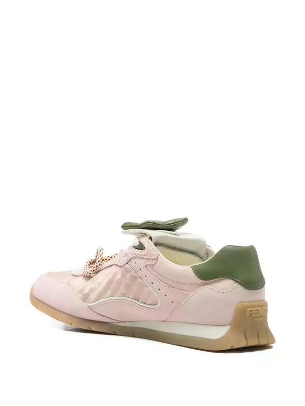 Fendi Wave Pulse Low-top Sneakers - Pink