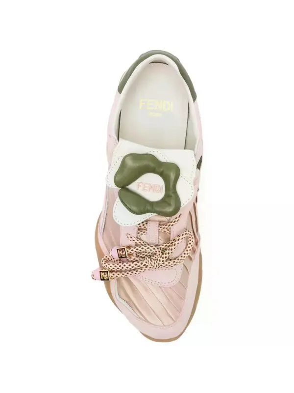 Fendi Wave Pulse Low-top Sneakers - Pink
