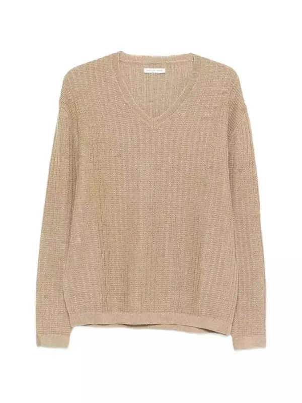CARTER YOUNG V-neck Long Sleeve Sweater
