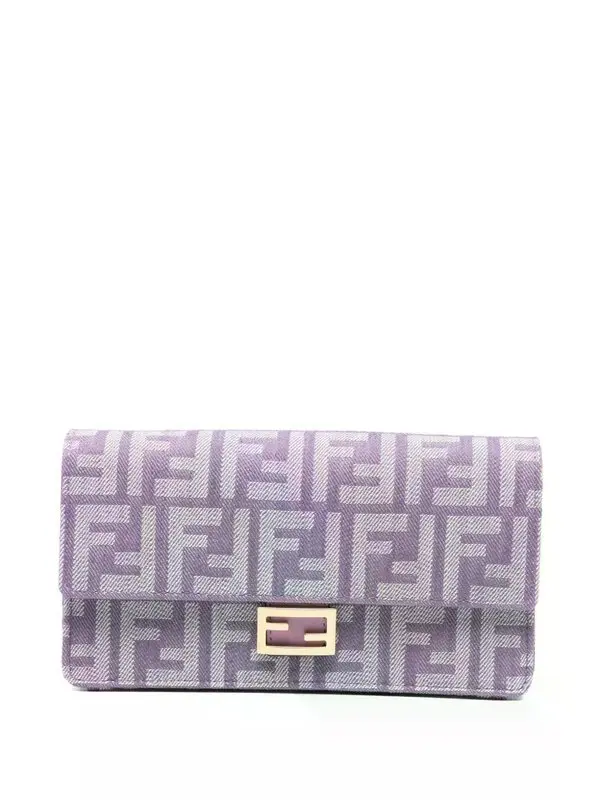 Fendi Baguette Mini Bag - Purple