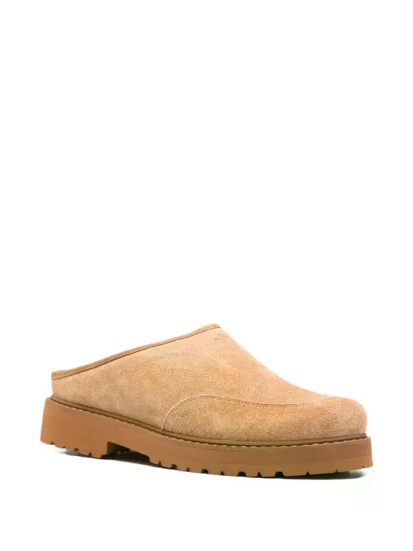 Diemme Round-toe Mules - Brown