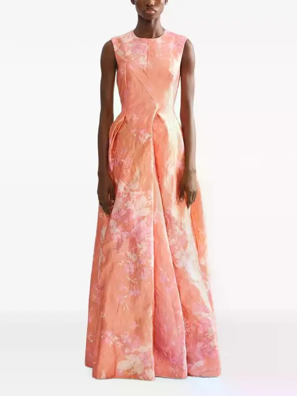Erdem High-neck Maxi Dress