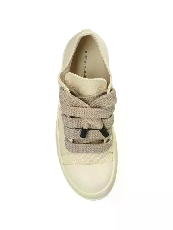 Rick Owens Overdyed Denim Jumbo Sneakers