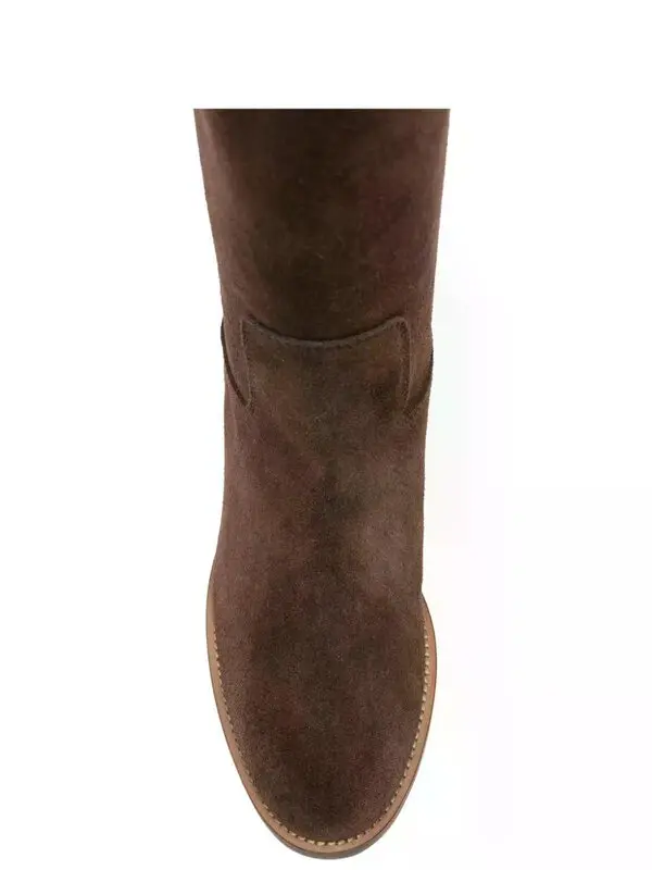 VIA ROMA 15 Studded Knee-high Boots