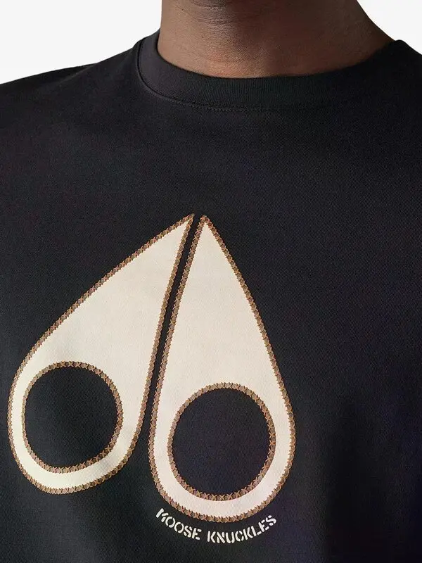 Moose Knuckles Logo-print T-shirt