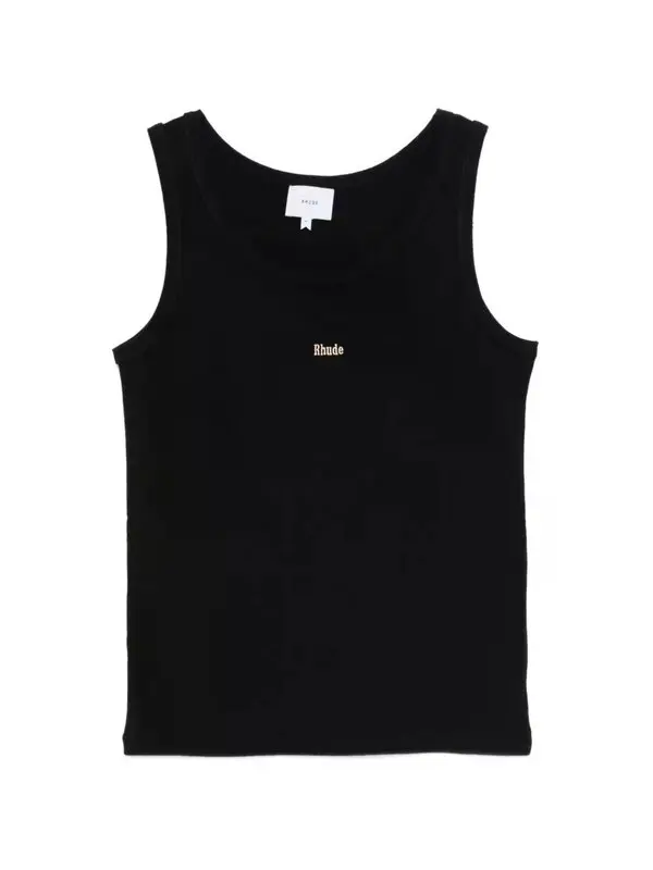 Rhude Logo-embroidered Tank Top