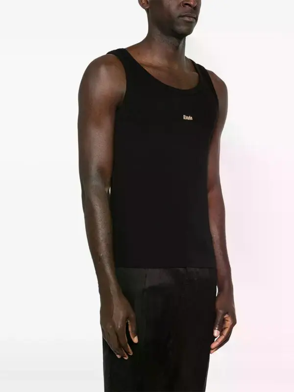 Rhude Logo-embroidered Tank Top