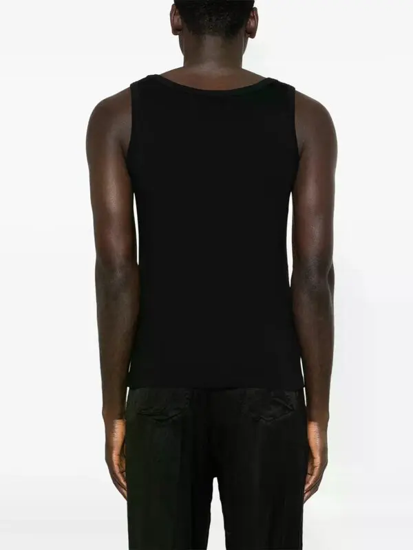 Rhude Logo-embroidered Tank Top