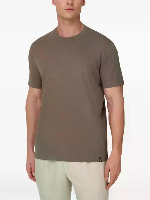 Boggi Milano T-shirt In Stretch Supima Cotton