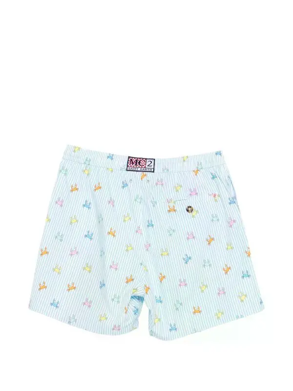 MC2 SAINT BARTH Crab-print Swim Shorts