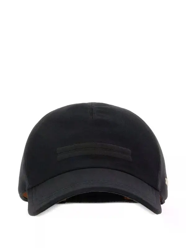 Zegna Baseball Cap - Black