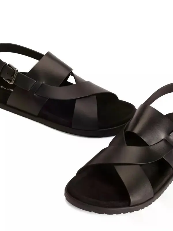 Dolce & Gabbana Dg Casual Calfskin Sandals