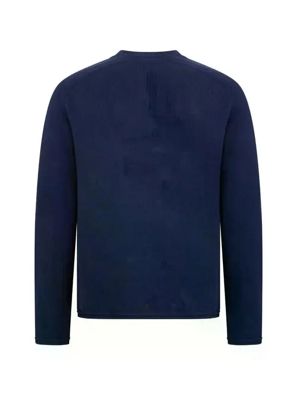 Emporio Armani Logo-embroidered Crew-neck Sweater