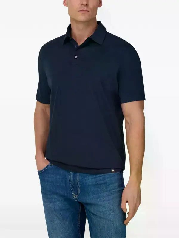 Boggi Milano Button Front Polo Shirt