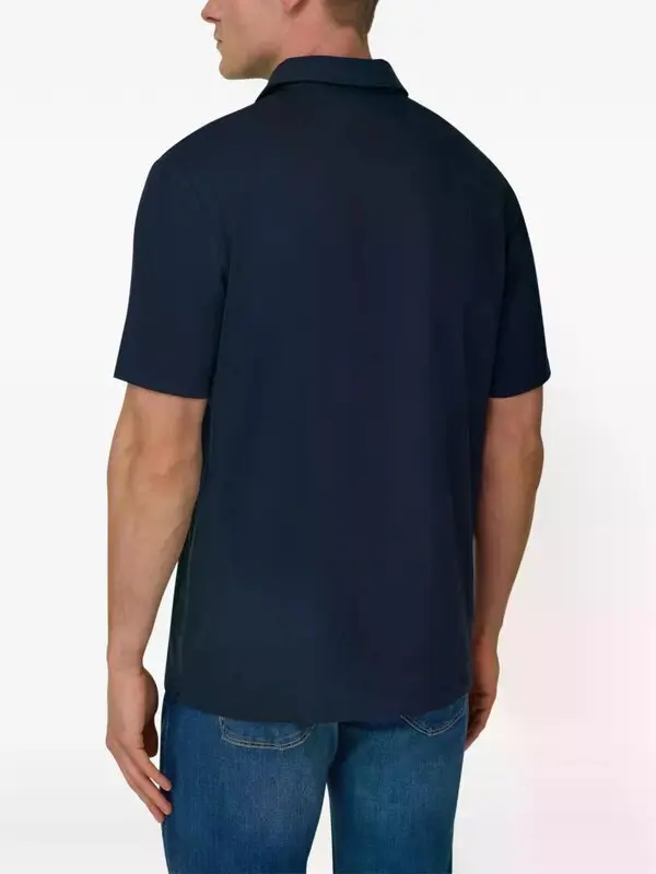 Boggi Milano Button Front Polo Shirt