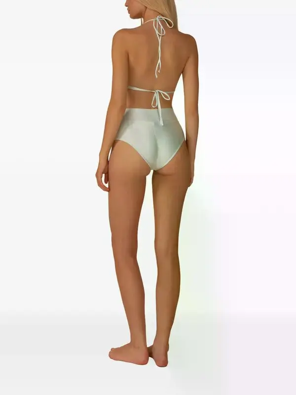 MONTCE Emma Triangle Bikini Top - Blue