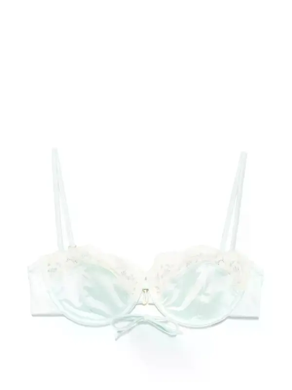 MONTCE X Elsa Hosk Lena Bow-detail Bikini Top - Blue