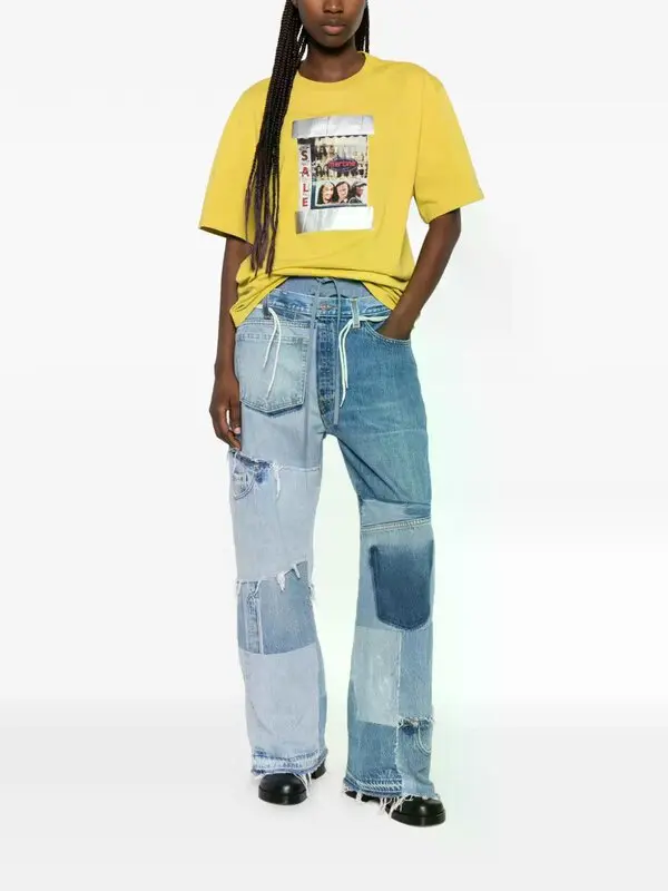 GALLERY DEPT. Frayed Hem Jeans