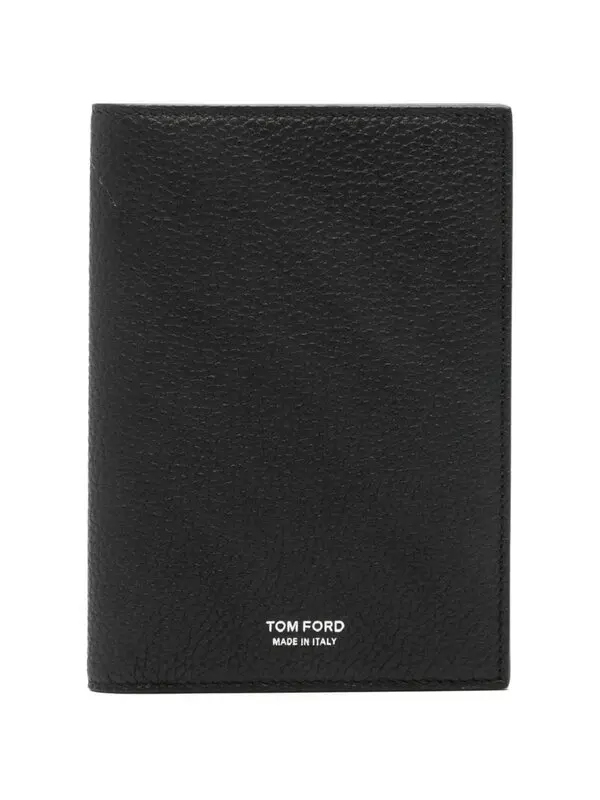 TOM FORD Black Cardholder - Grey