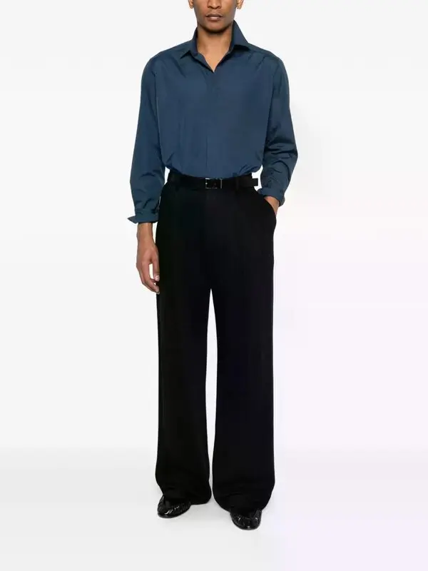 TOM FORD Long Sleeve Shirt - Blue