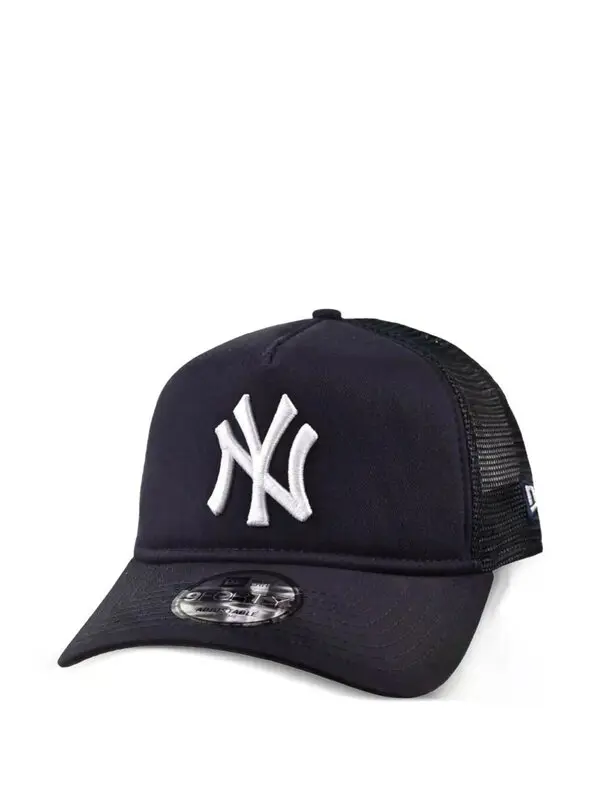 New Era 9forty New York Yankees Evergreen A-frame Trucker Cap - Black