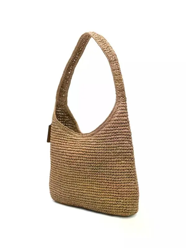 COACH Brooklyn Embossed-logo Shoulder Bag - Neutrals