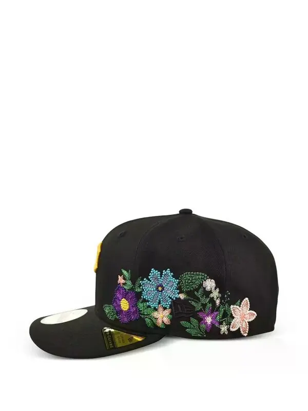 New Era 59fifty Tonal Florals Pittsburg Pirates Fitted Cap