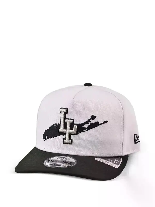 New Era 9fifty Long Island A-frame Snapback Cap - White