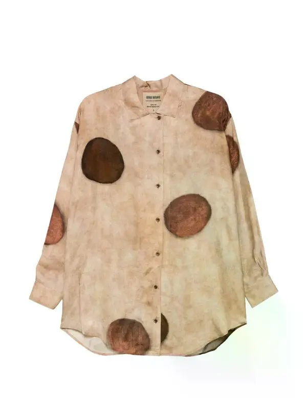 UMA WANG Teays Buttoned Shirt - Neutrals