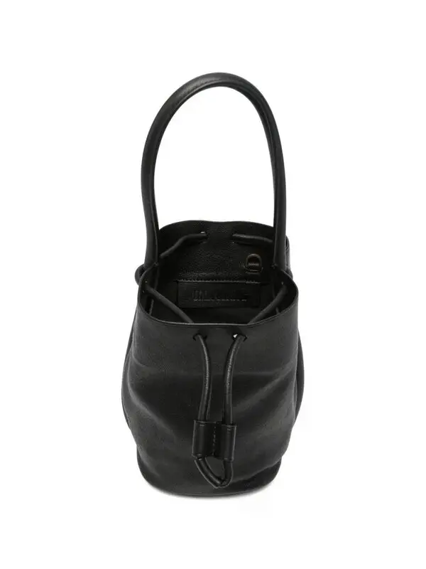 UMA WANG Drawstring Bucket Bag - Black