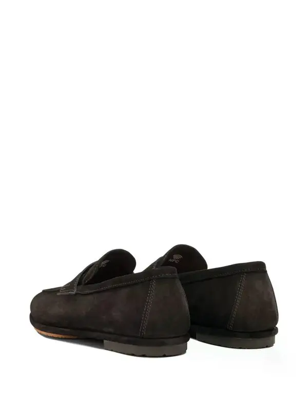 Santoni Suede Loafers