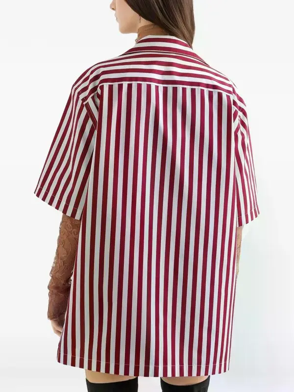 Dolce & Gabbana Striped Chest Pocket Shirt