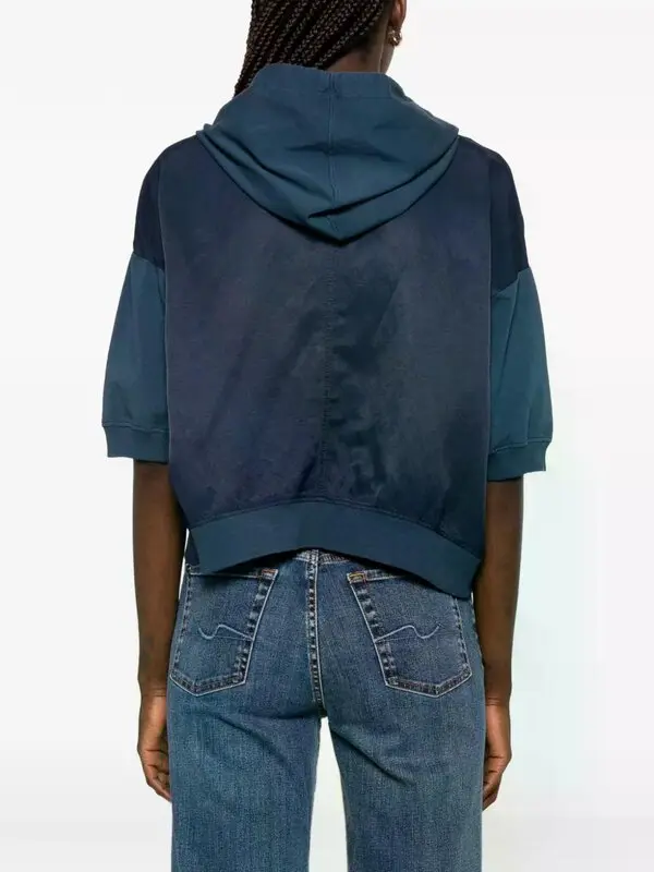 European Culture Zip-up Hooded Jacket