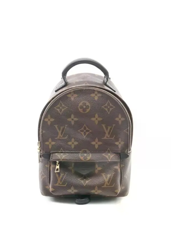 LOUIS VUITTON Mini Palm Springs Monogram Backpack - Brown