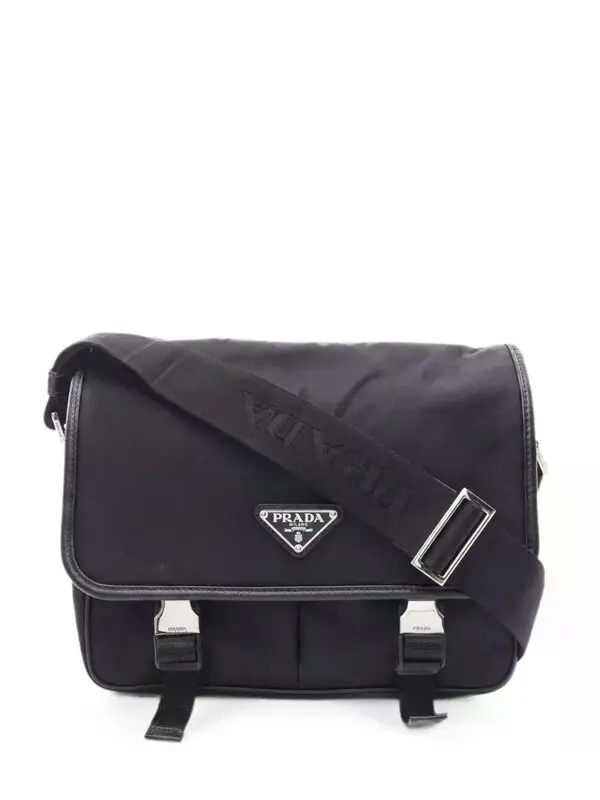 Prada 2010s Logo-detail Shoulder Bag