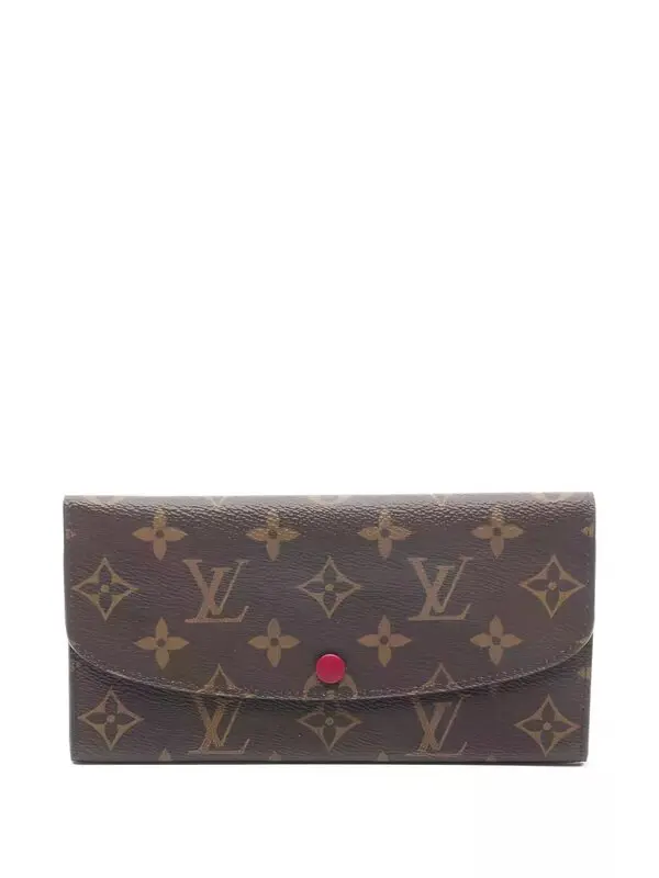 LOUIS VUITTON 2016 Monogram Bifold Long Wallet - Brown