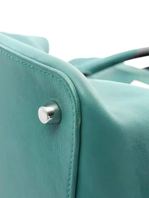 Hermès 2014 26 Toolbox Tote Bag - Blue